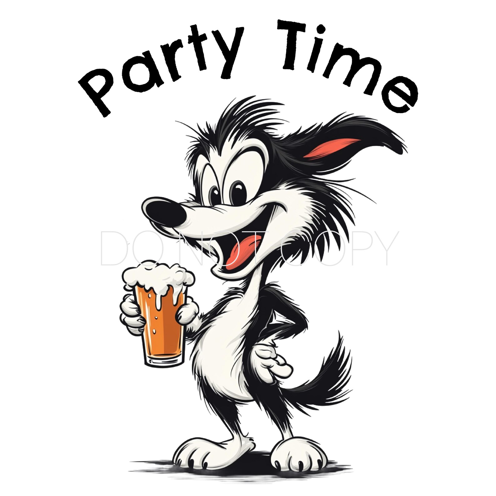 Party Time PNG Digital Download File - Etsy