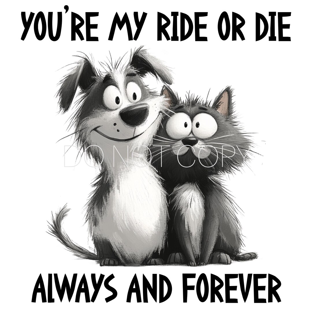 You're My Ride or Die PNG Digital Download File - Etsy