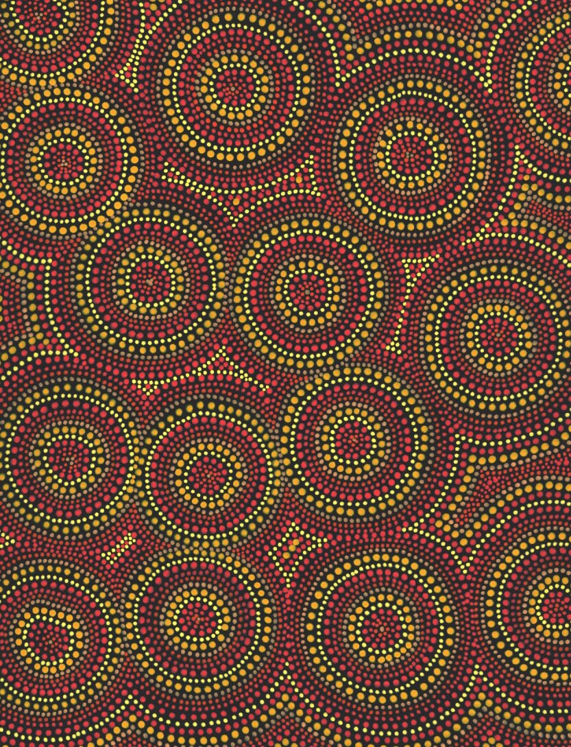 Hand-dotted Backgrounds Inspired by Aboriginal Art-digital Downloads-5 ...