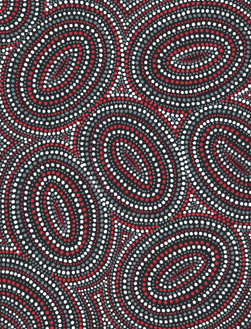 Hand-dotted Backgrounds Inspired by Aboriginal Art-digital Downloads-5 ...