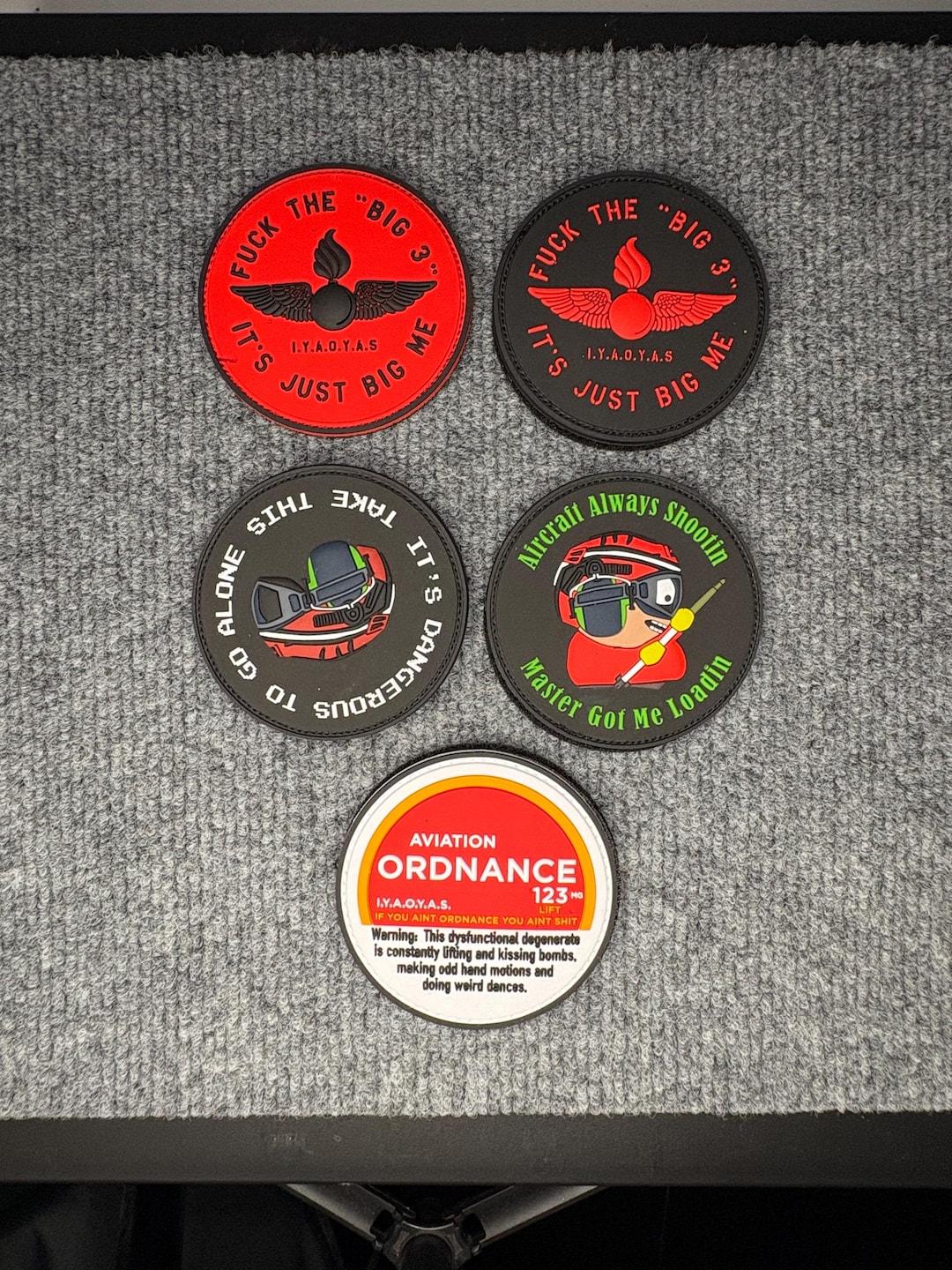 IYAOYAS PVC Patches (3") - Etsy