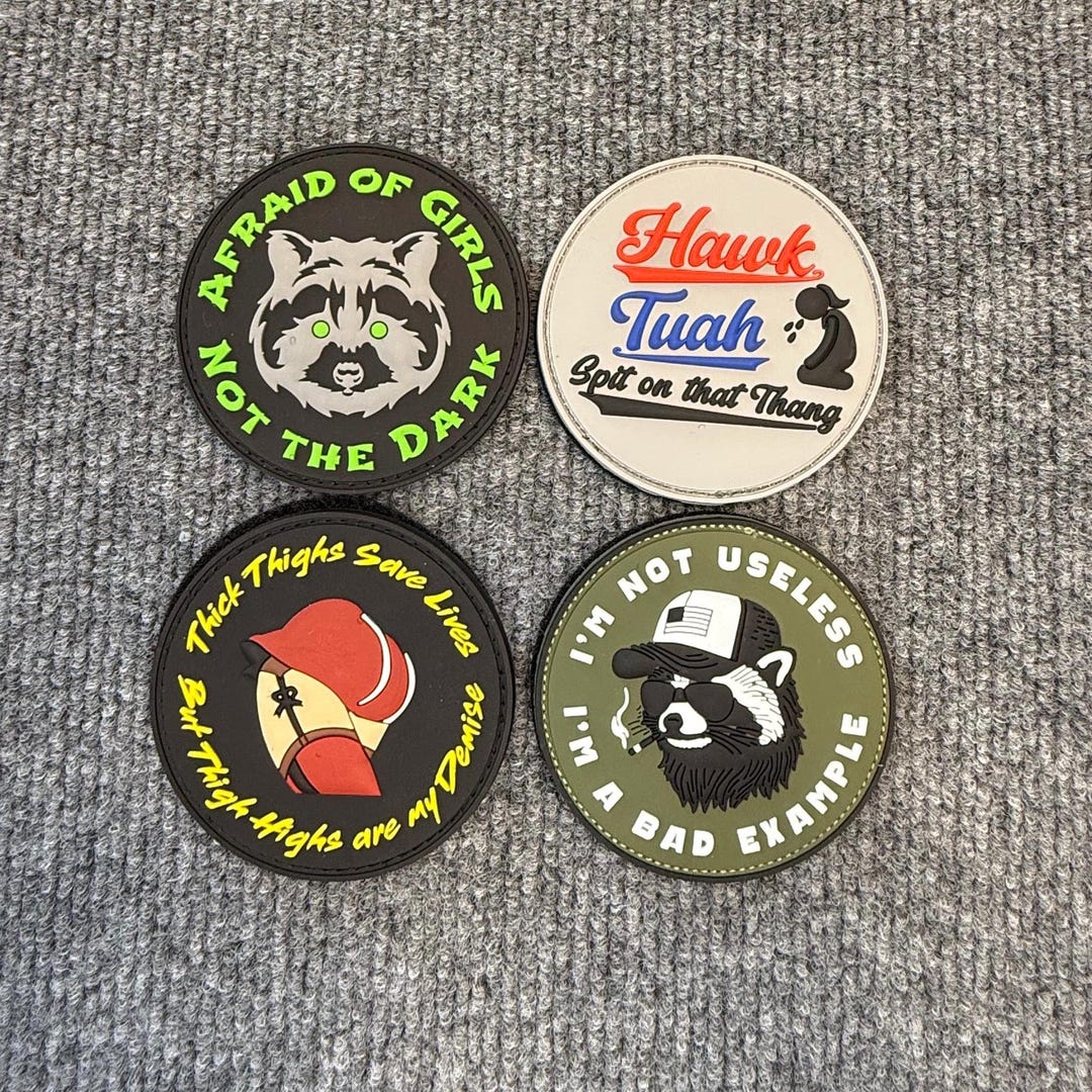 Funny PVC Patches (3