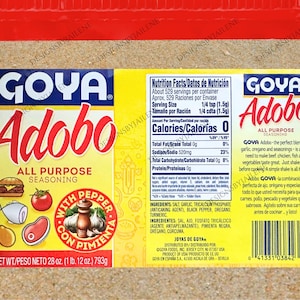 Adobo | Goya ~ 20oz Straight Tumbler Wrap | Digital Download ...