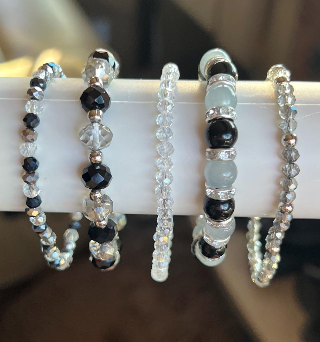 Raiders Team Colors Game Day Jewelry Raiders Bracelets, Raiders ...