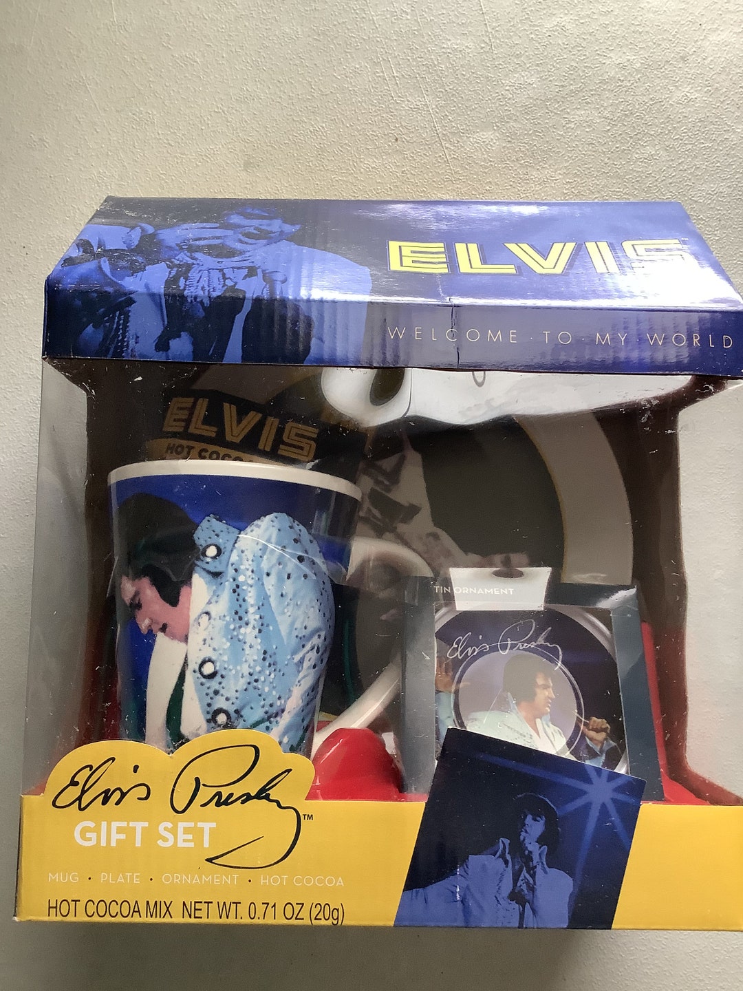 Elvis Presley Gift Set Welcome to My World - Etsy