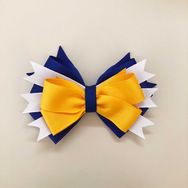 Stacked Hair Bow - Etsy