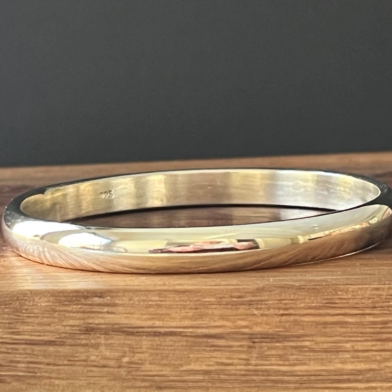 Wide Bangle Bracelet - Etsy