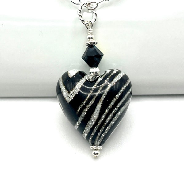 Zebra Print Heart - Etsy