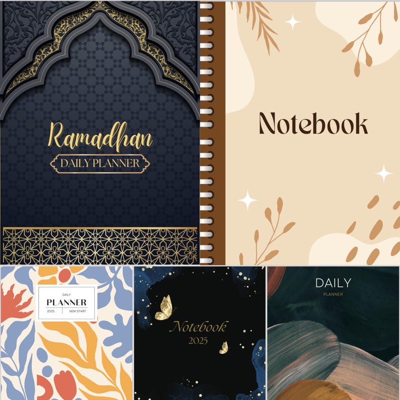 75 Types of Notebook Covers Available Grab Yours Today - Etsy