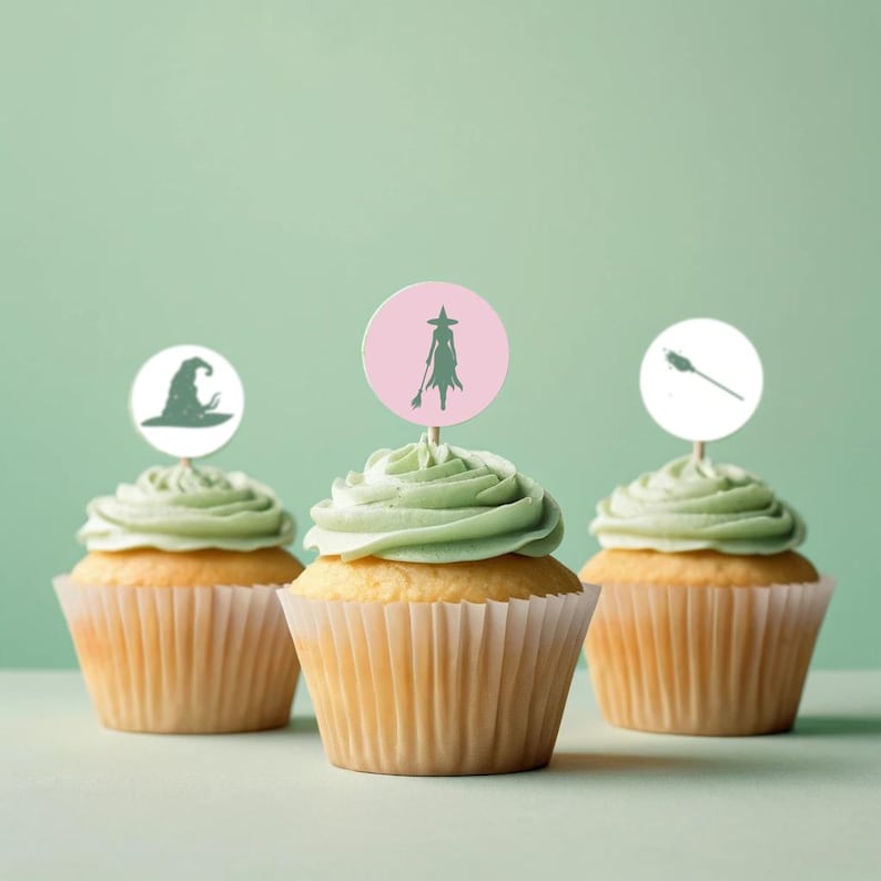 Printable Wicked Musical Cake Toppers for Birthday Celebration | Wicked ...