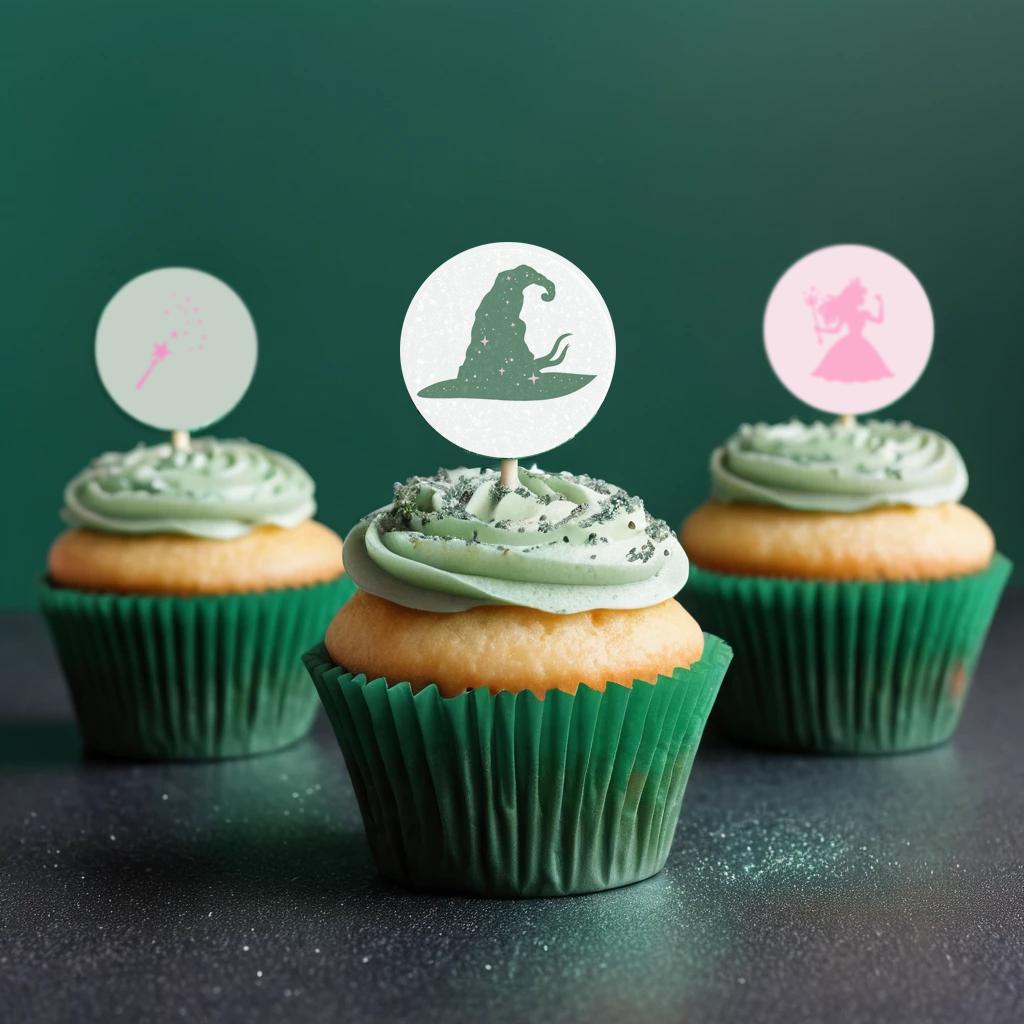 Printable Wicked Musical Cake Toppers for Birthday Celebration | Wicked ...