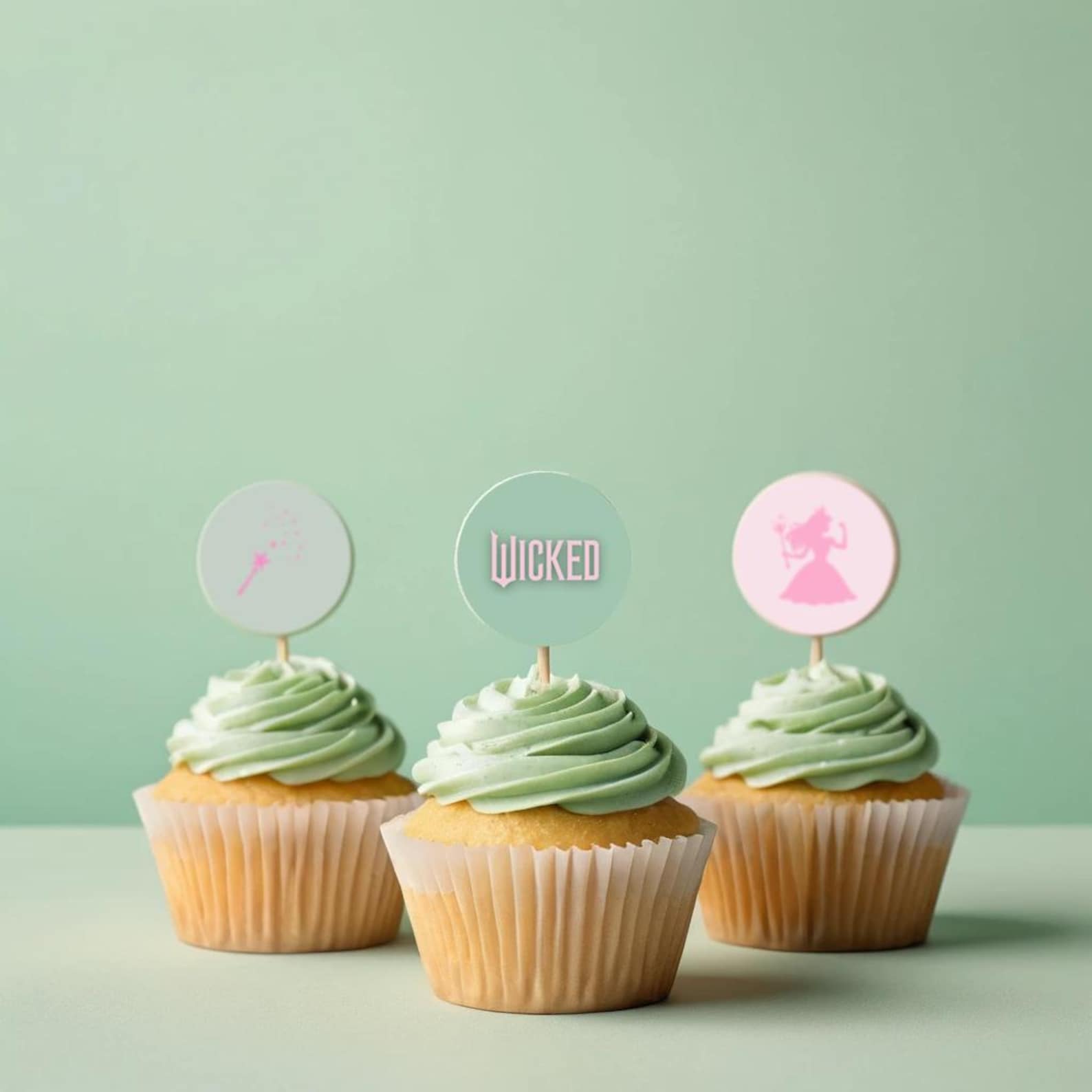 Printable Wicked Musical Cake Toppers for Birthday Celebration | Wicked ...