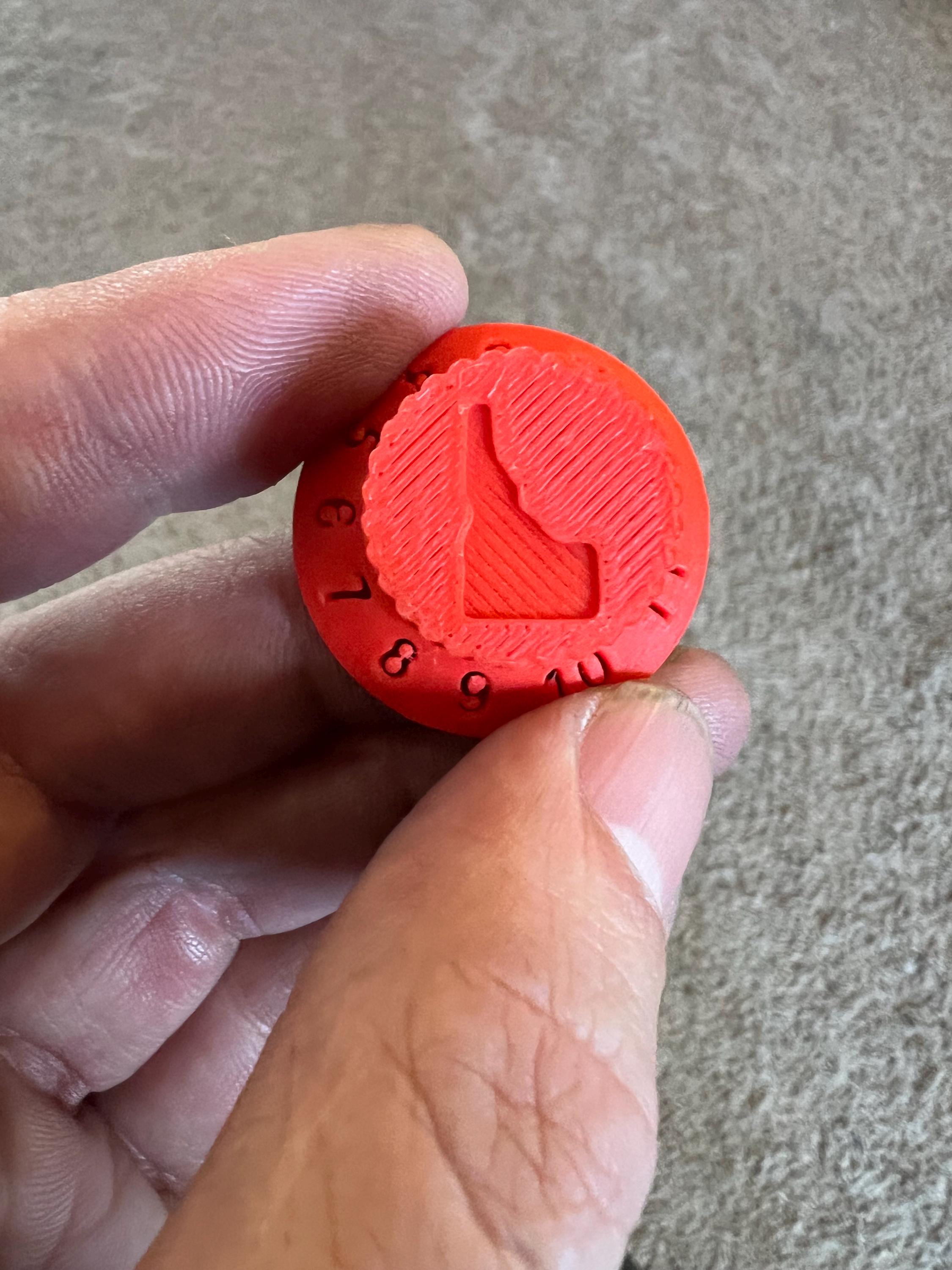 Custom 3d Printed Guitar Knobs. and Yes They Go to 11 of Course. - Etsy
