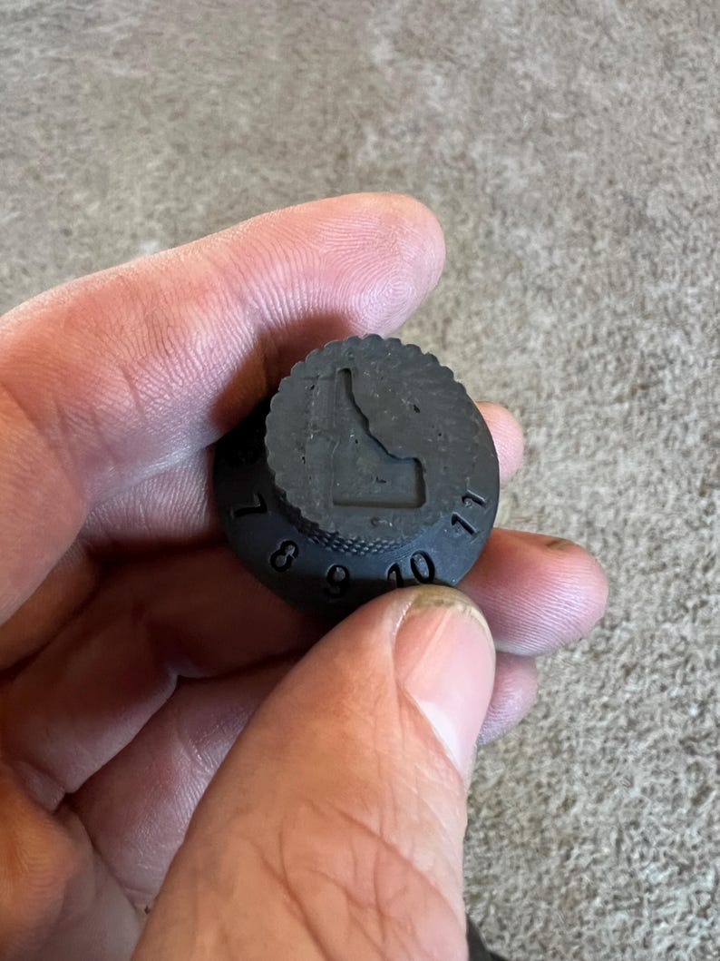 Custom 3d Printed Guitar Knobs. and Yes They Go to 11 of Course. - Etsy