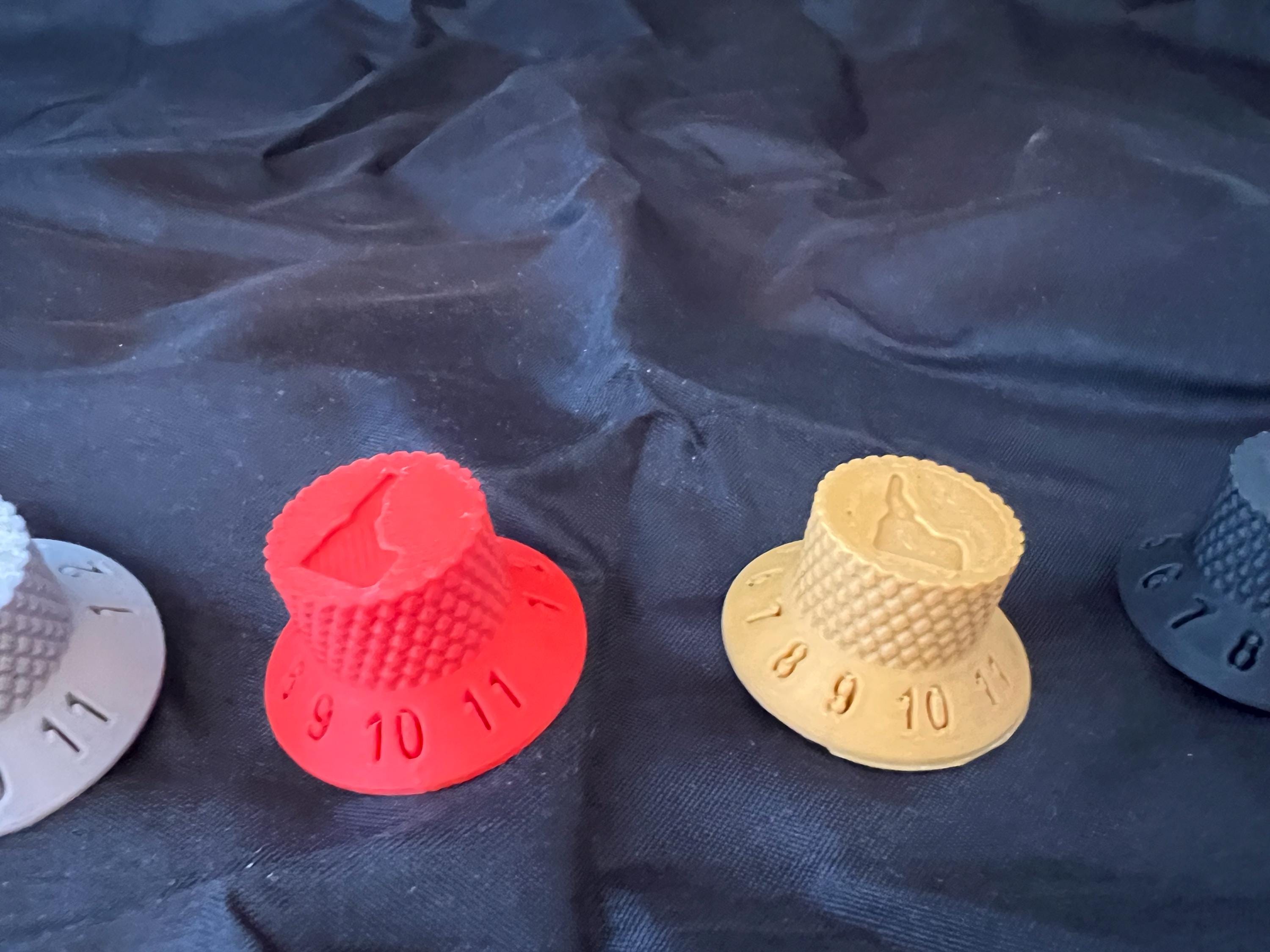 Custom 3d Printed Guitar Knobs. and Yes They Go to 11 of Course. - Etsy