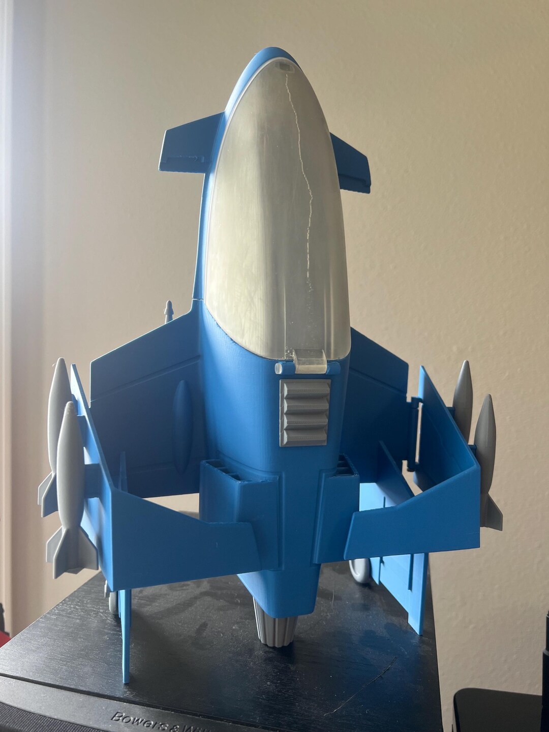 Custom Classified Scale Firebat in Light Blue. - Etsy