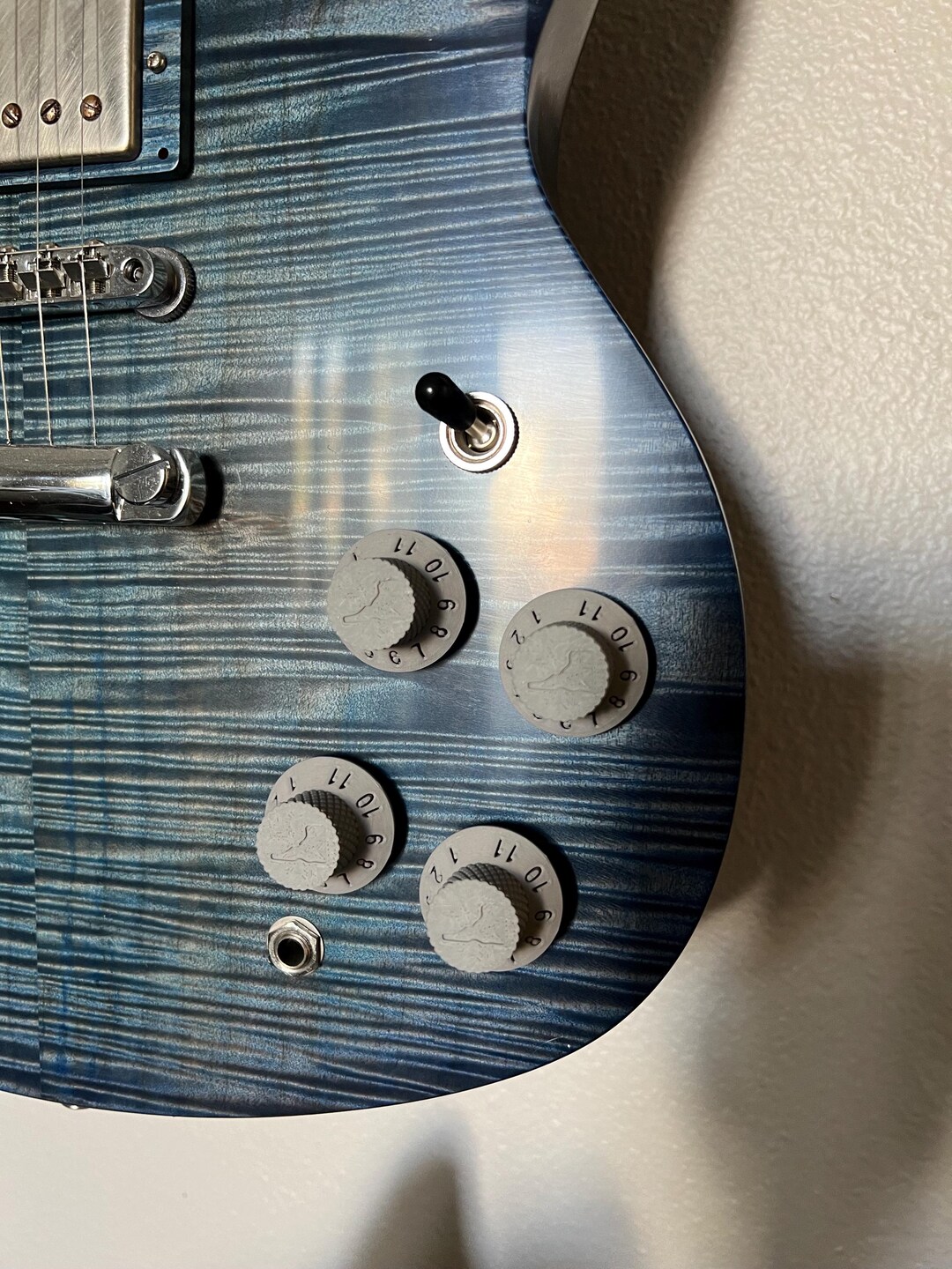 Custom 3d Printed Guitar Knobs. and Yes They Go to 11 of Course. - Etsy