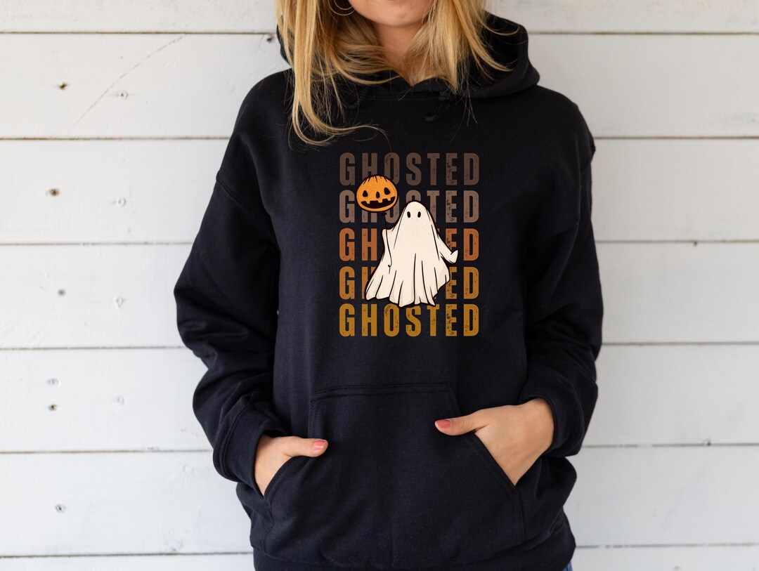 Embrace the Cuteness: Introducing Our 'ghosted' Hoodie With Adorable ...