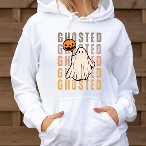Embrace the Cuteness: Introducing Our 'ghosted' Hoodie With Adorable ...