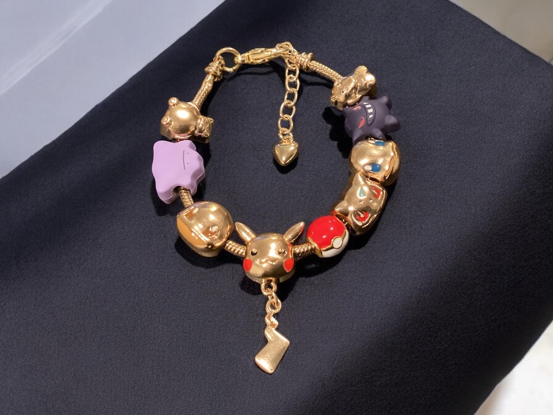 Pokémon Charm Bracelet - Etsy