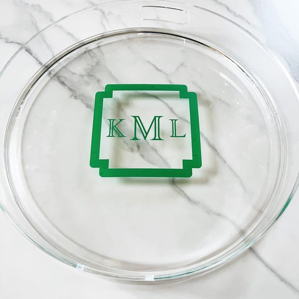 Acrylic Monogram Tray - Etsy