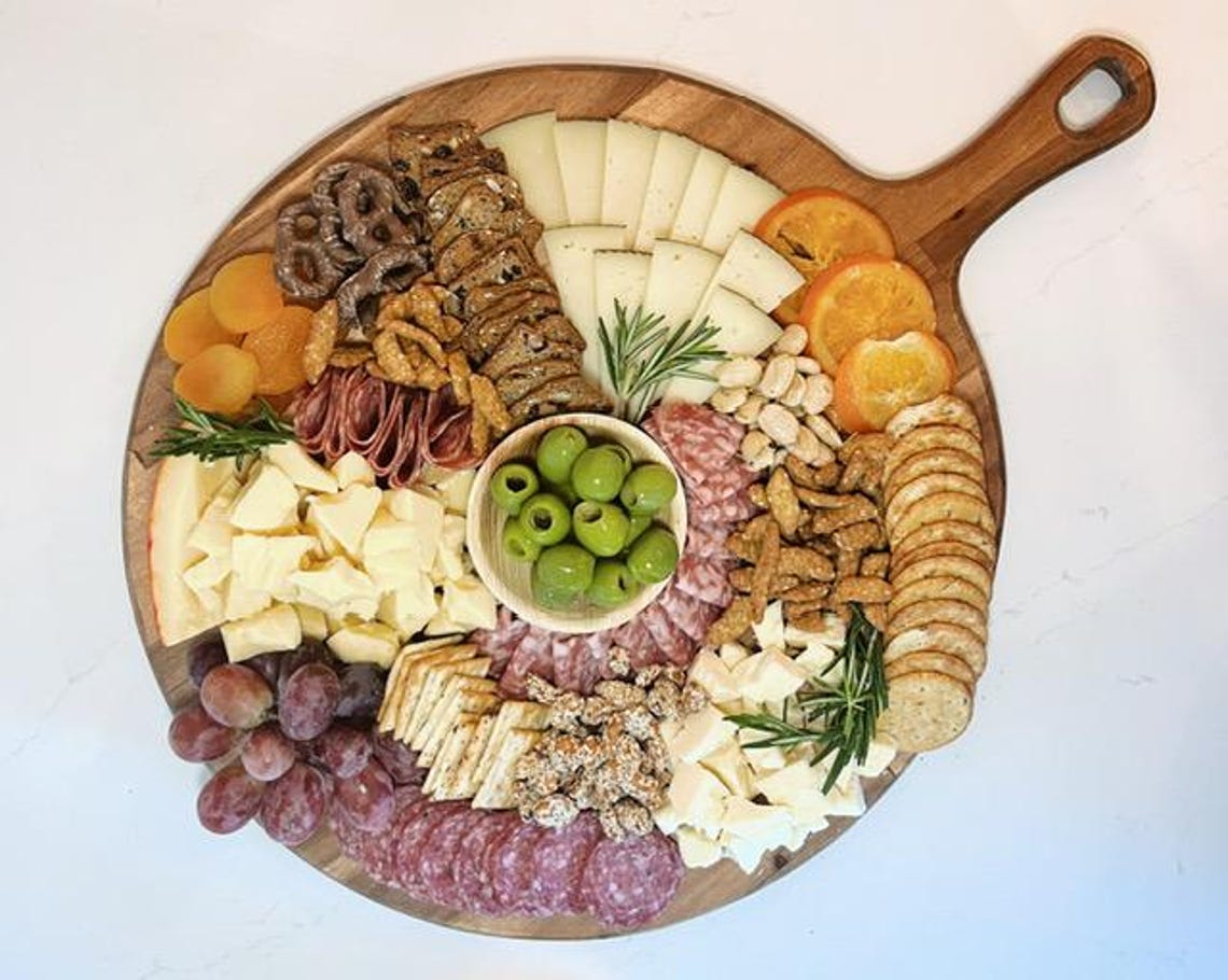 Printable Charcuterie Board Menu for Ladies Birthday - Instant Download ...