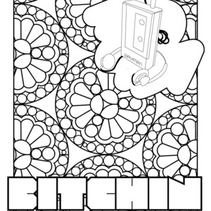 80s Coloring Pages | 25 Pages of 90s Slang Words & Phrases ...