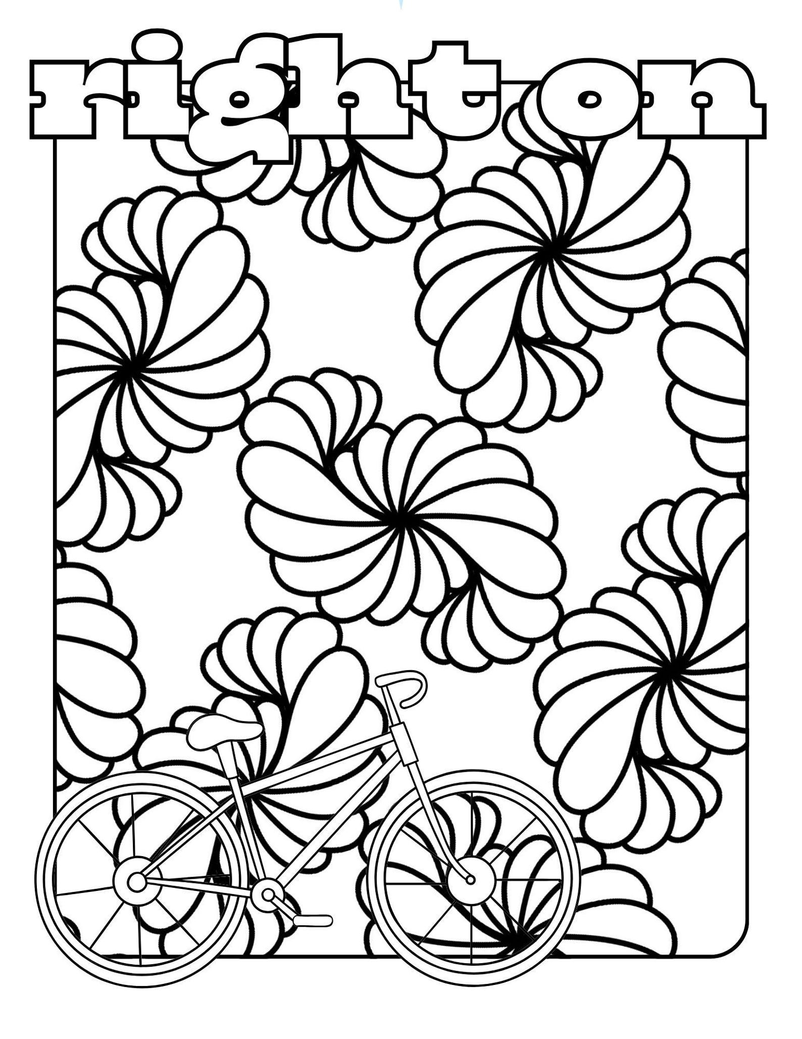 70s Coloring Pages | 25 Pages of 70s Slang Words | Downloadable ...
