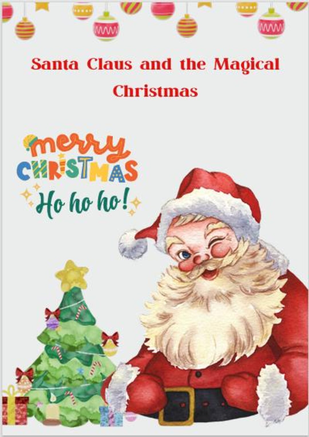 Santas Magical Christmas Adventure: A Heartwarming Tale of Joy ...