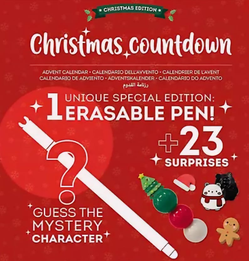 Christmas Legami Advent Calendar 2025 Limited Edition - Etsy