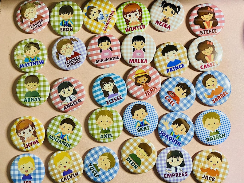 58mm Button Pin Drag and Drop Template - Etsy