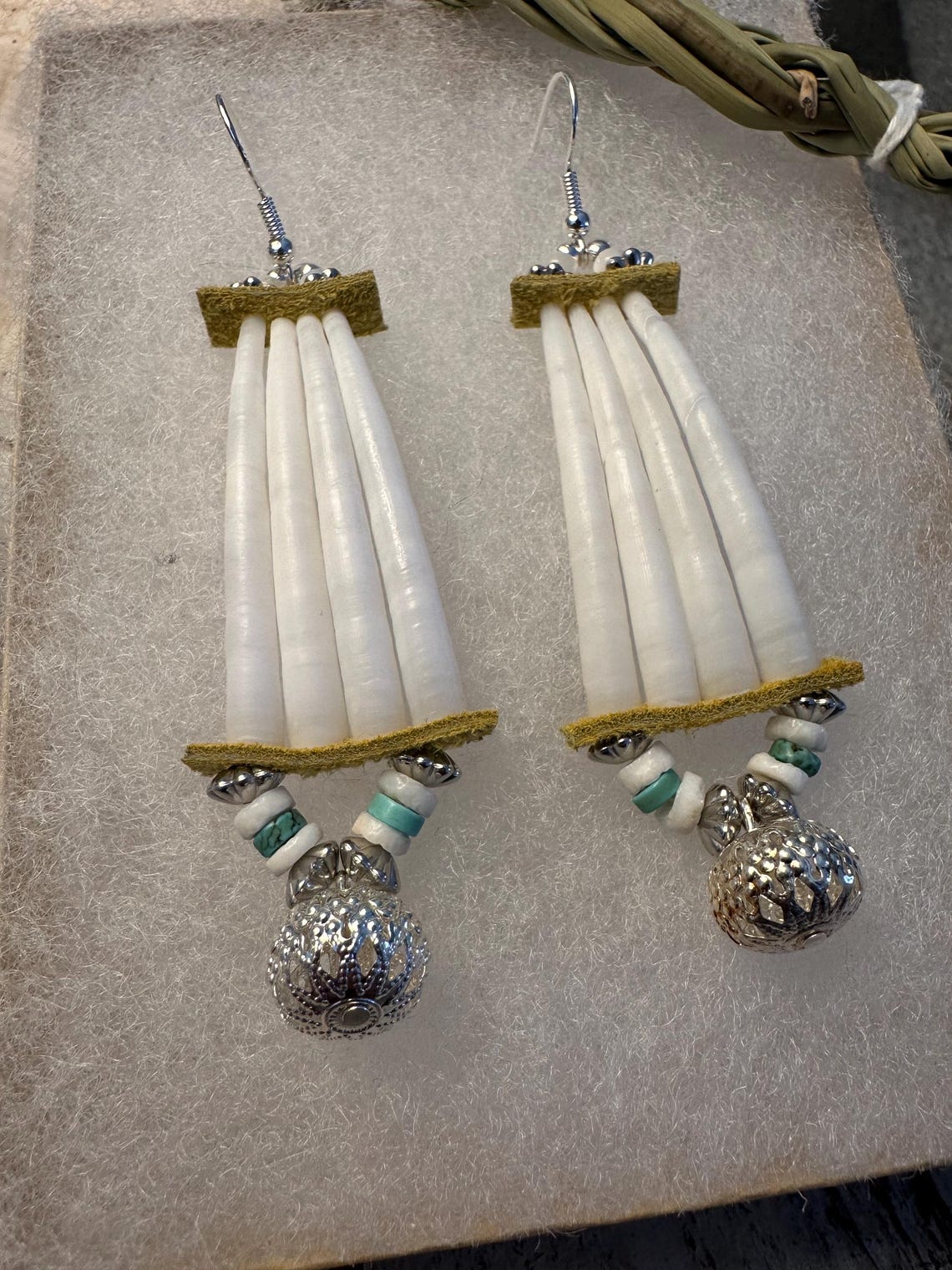 Dentalium Shell Earrings - Etsy