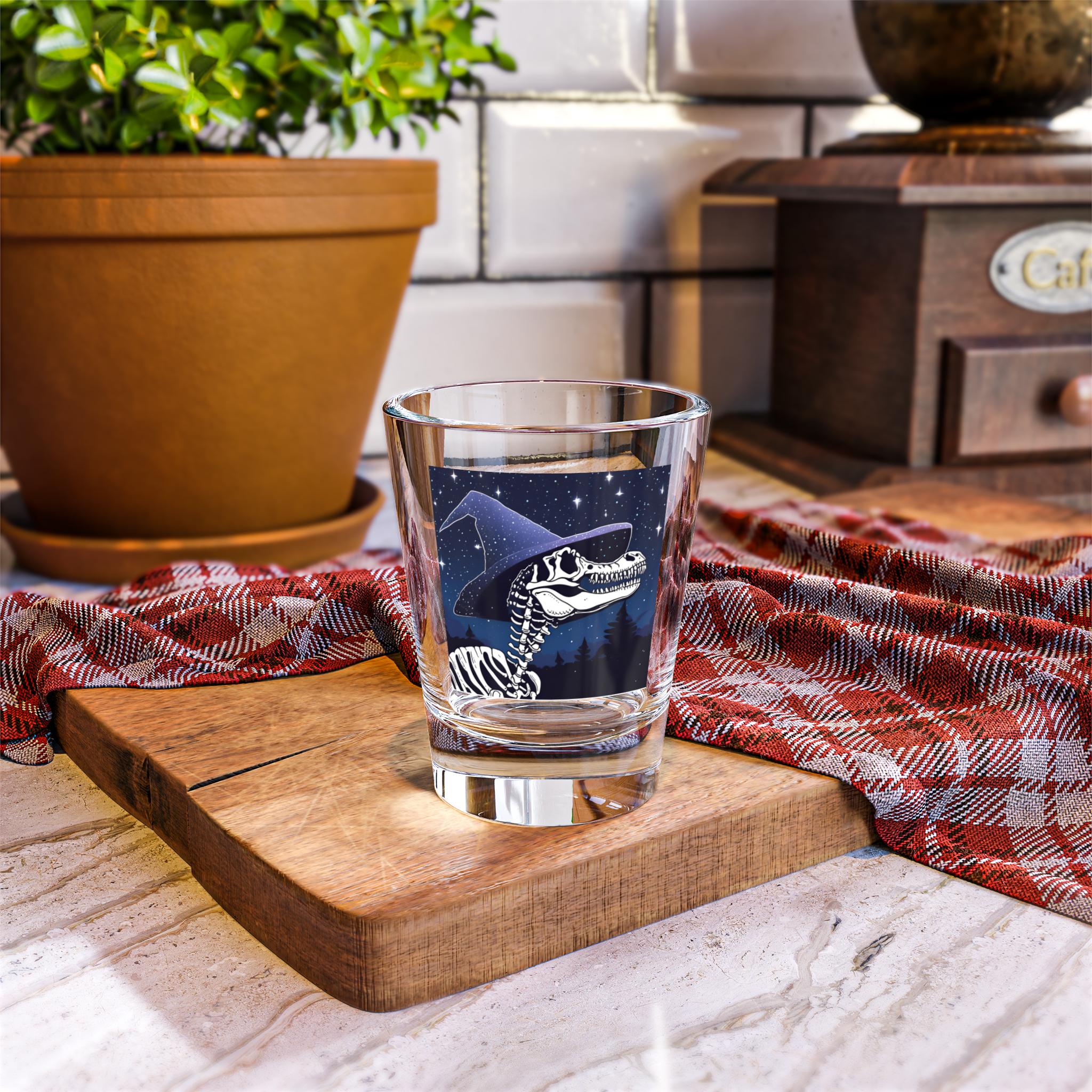 Dinosaur Potion Shot Glass, Whimsical T-rex, Halloween Party Favor ...