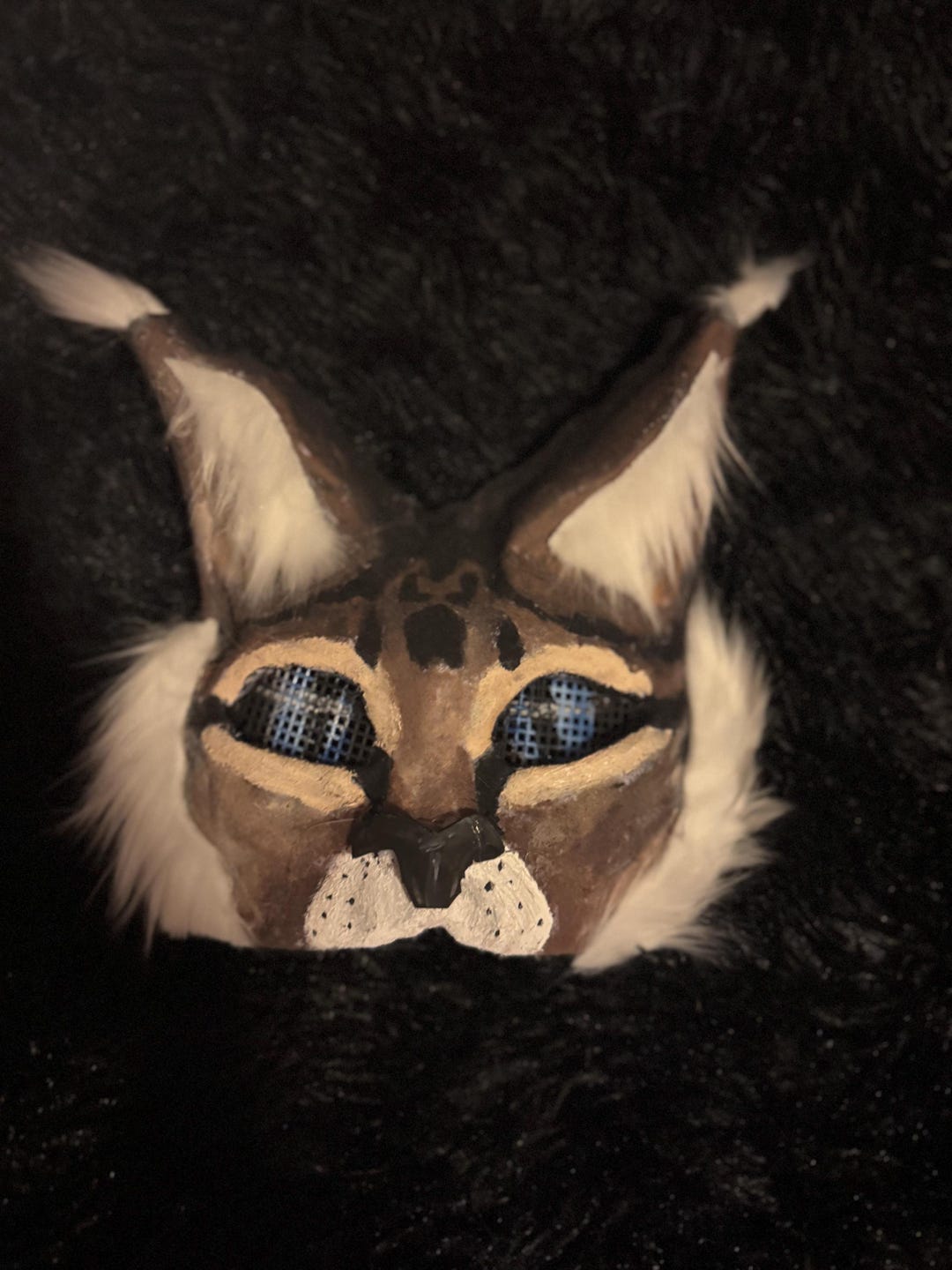 Cat Mask Therian Gear Girls Tweens Teens Cat Mask Kitty Otherkin Animal ...