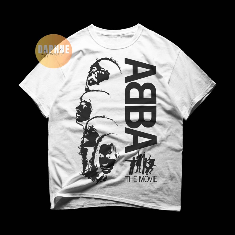 Vintage ABBA Shirt 80s Pop Music Band Shirt ABBA Merch Dancing Queen ...