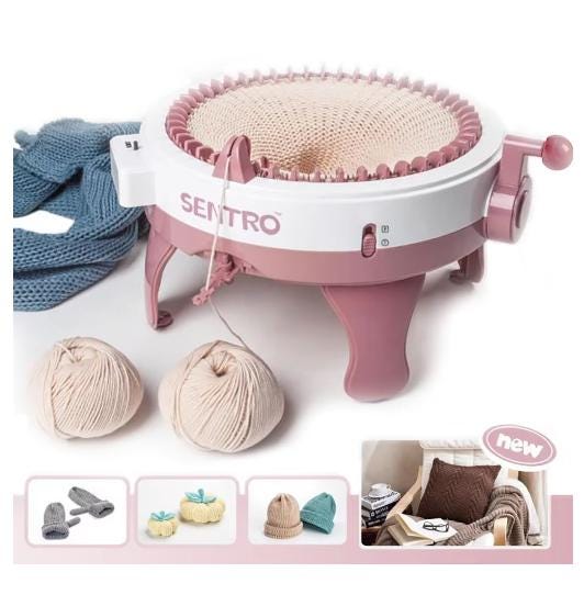 40 Needle Cylindrical Knitting Machine – Perfect for Scarves, Hats ...