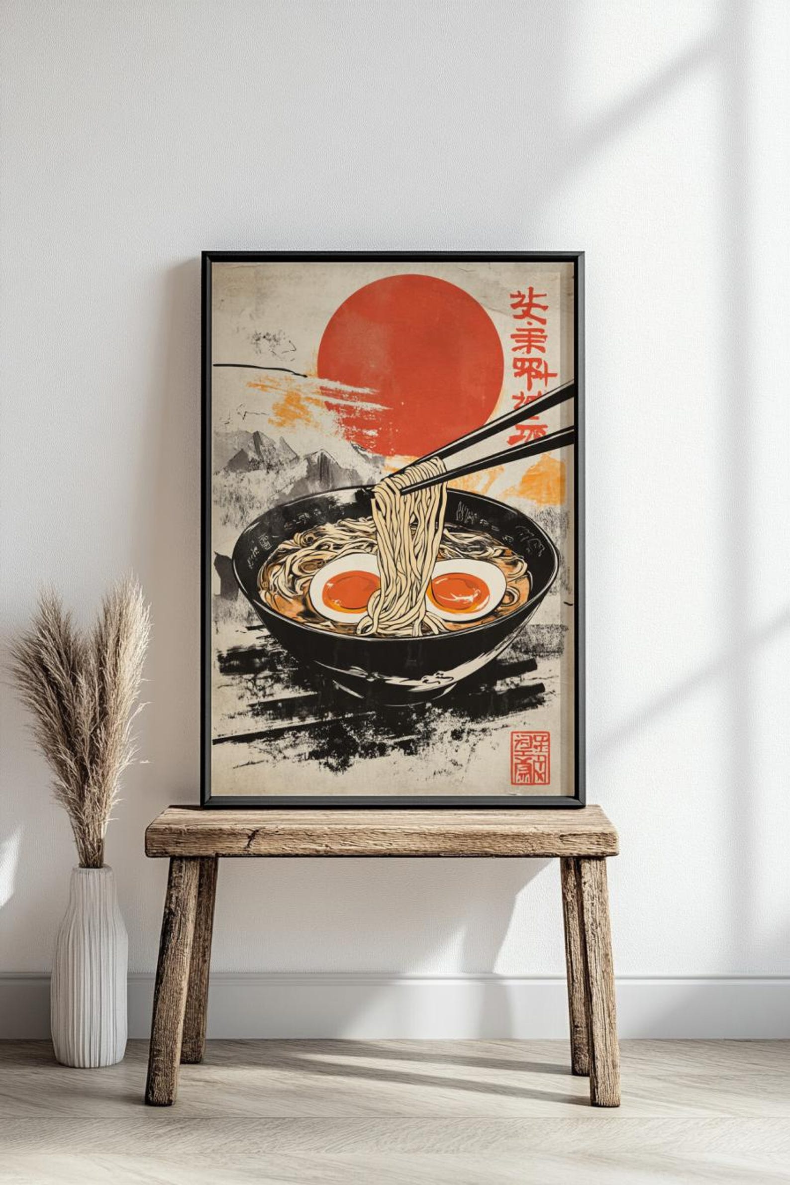 Japanese Ramen Matte Vertical Posters, Wall Art, Home Decor, Foodie ...