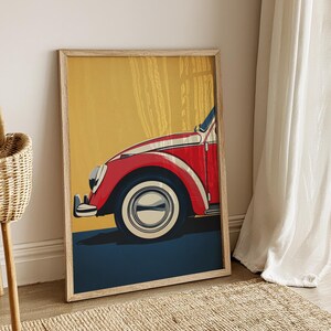 Classic German Car Matte Poster, Vintage Wall Art, Home Decor, Gift for ...