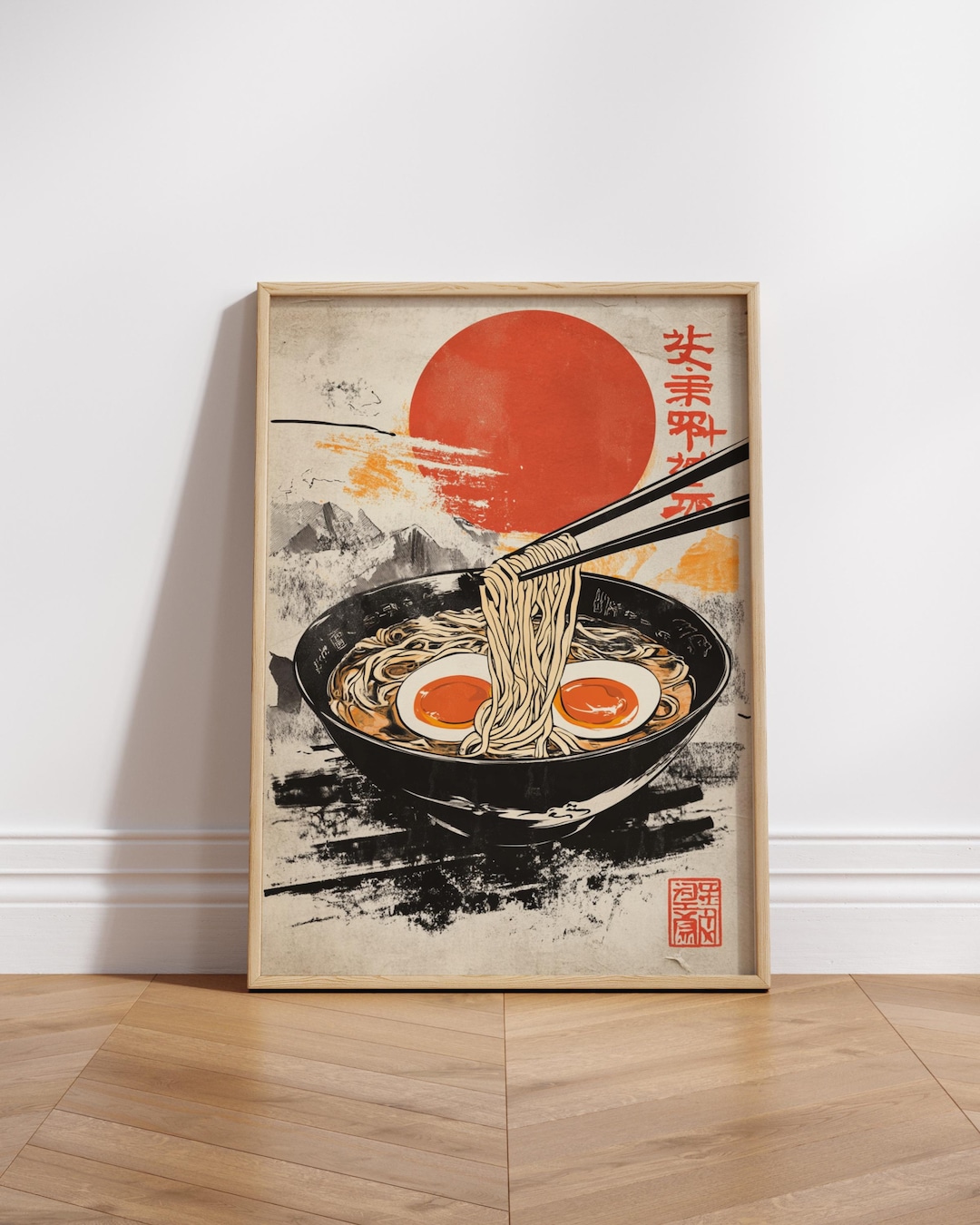 Japanese Ramen Matte Vertical Posters | Wall Art | Home Decor | Foodie ...