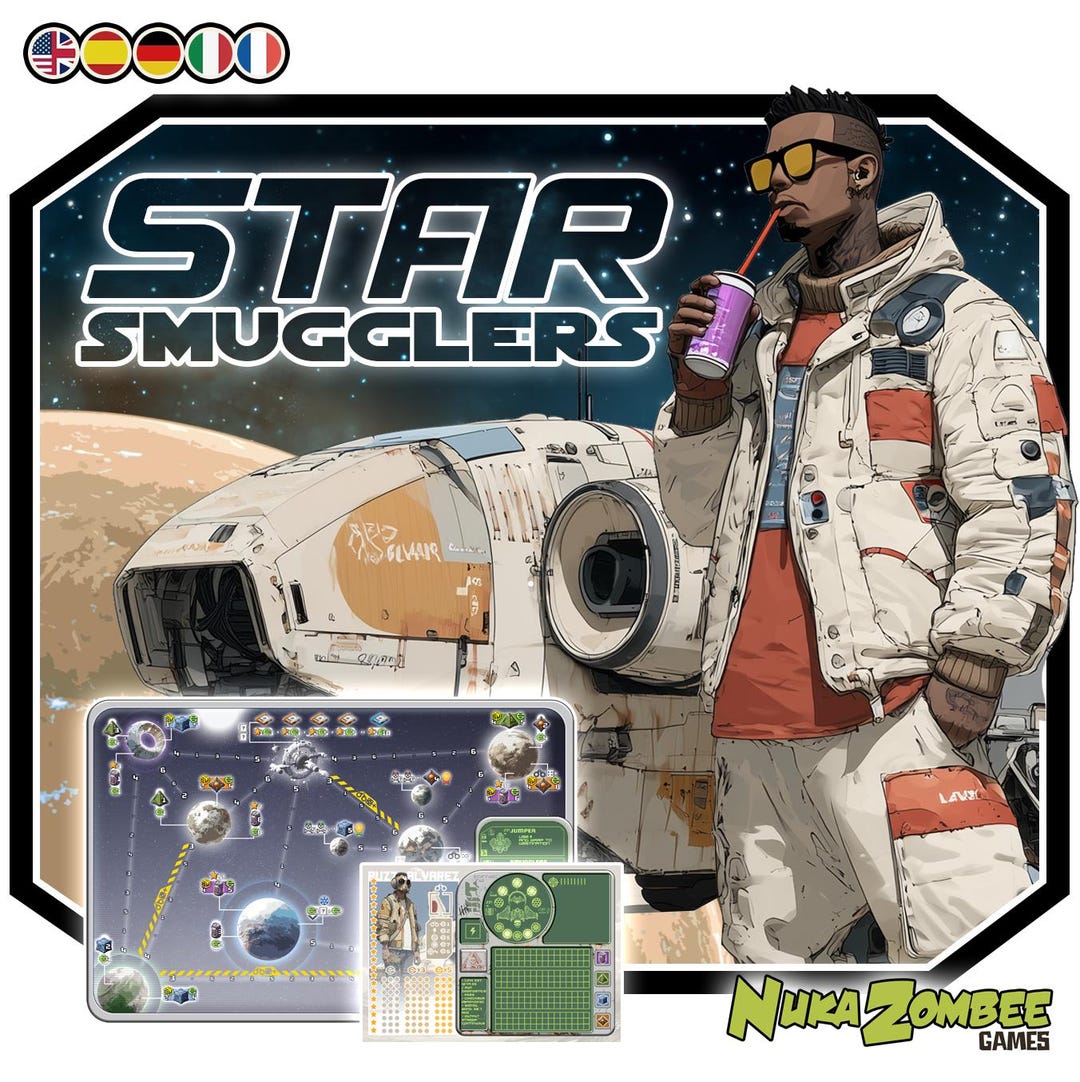 Board Game: Star Smugglers. [main Game] Get Your Ship Combat-ready and ...