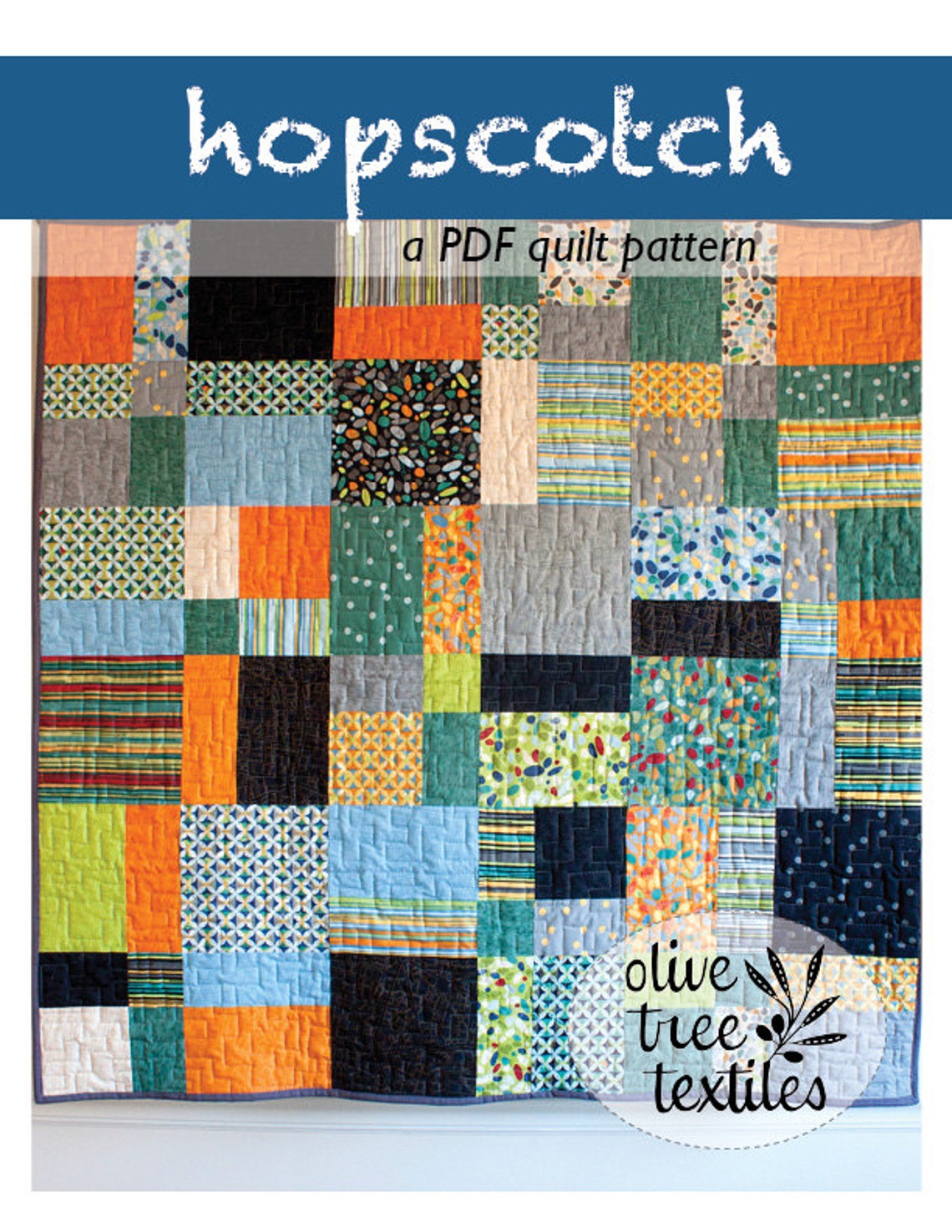 Complete PDF Set of Olive Tree Textiles Quilt Patterns // 7 Patterns ...