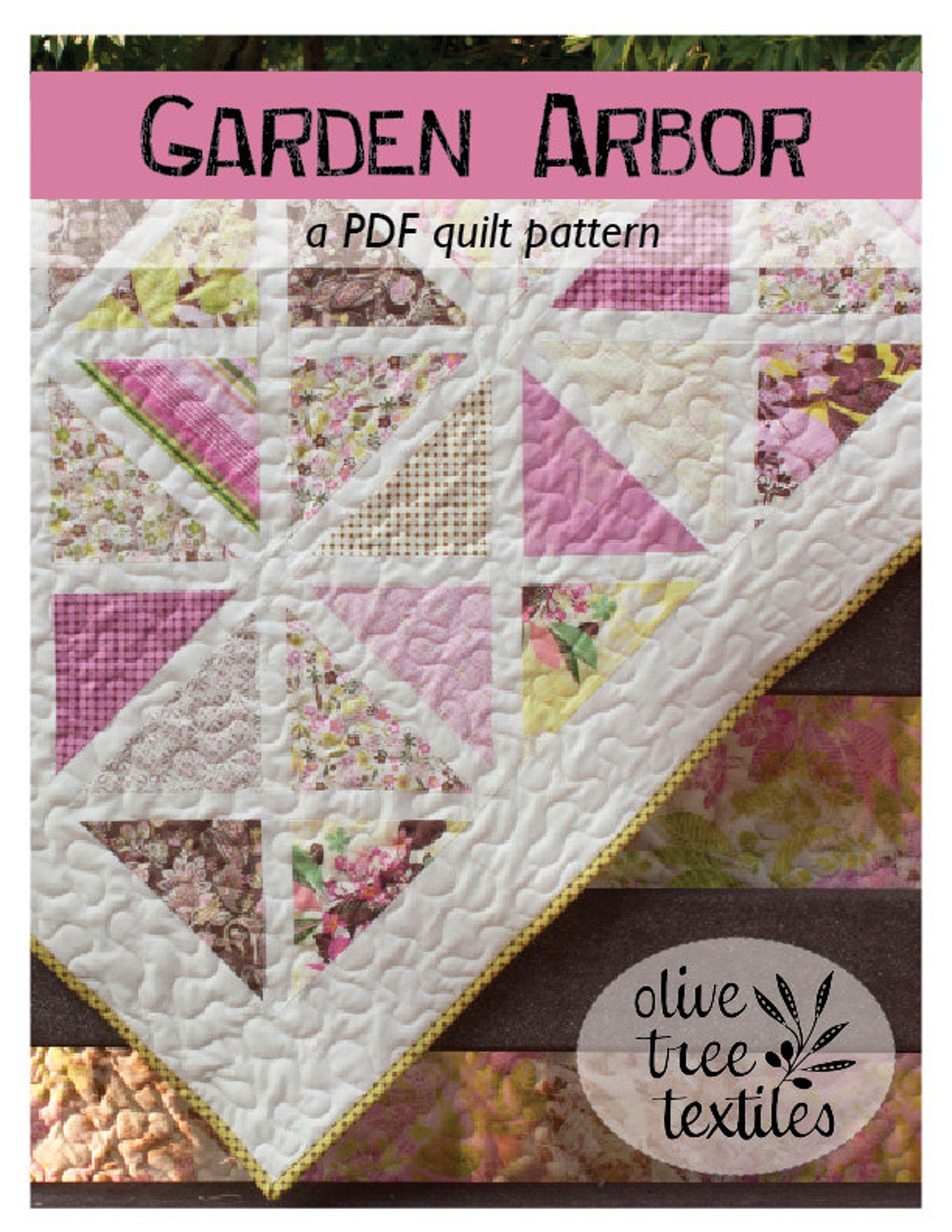 Complete PDF Set of Olive Tree Textiles Quilt Patterns // 7 Patterns ...