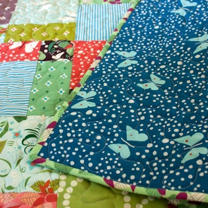 Newborn Present // Hello Pilgrim Baby Quilt or Wall Hanging // Nature ...