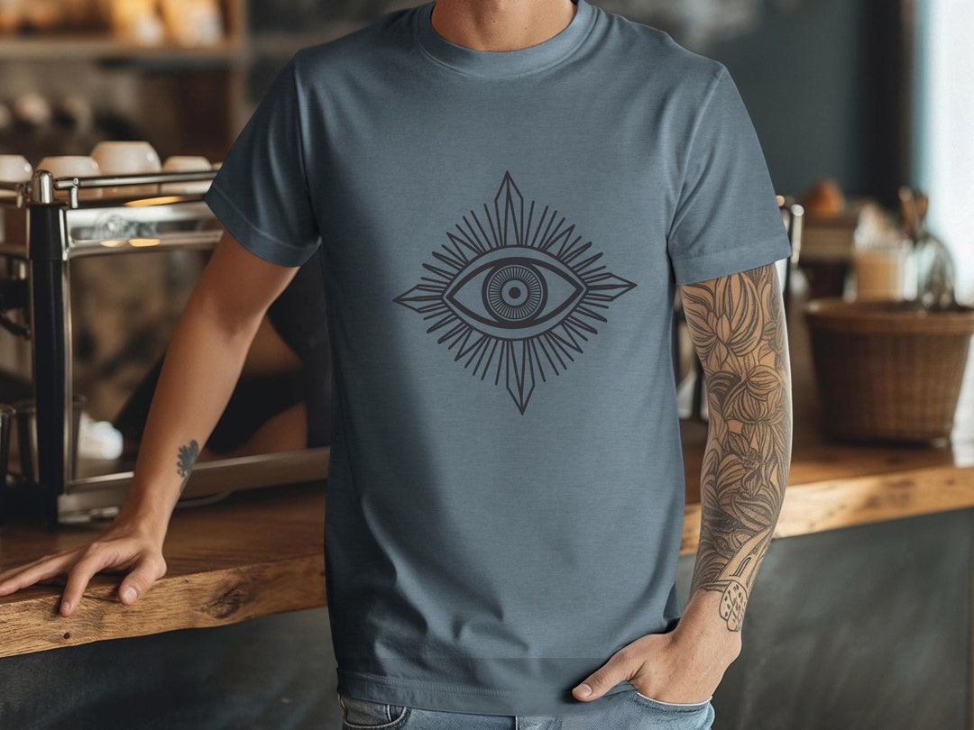 Evil Eye Shirt, Evil Eye Gift, Third Eye Shirt, Graphic Tees, Dark ...