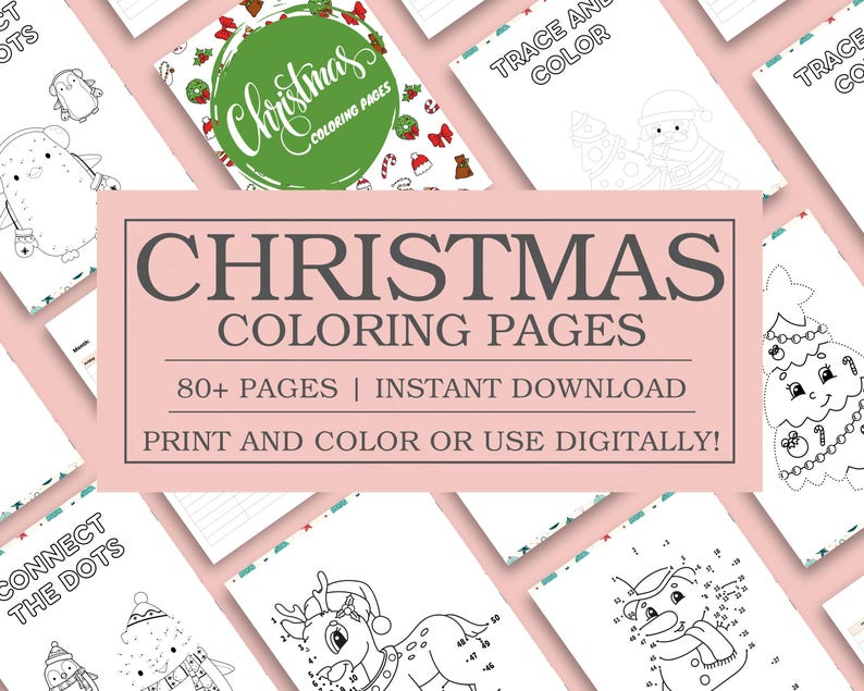 Christmas Coloring Pages, Christmas Printable, Christmas Games ...
