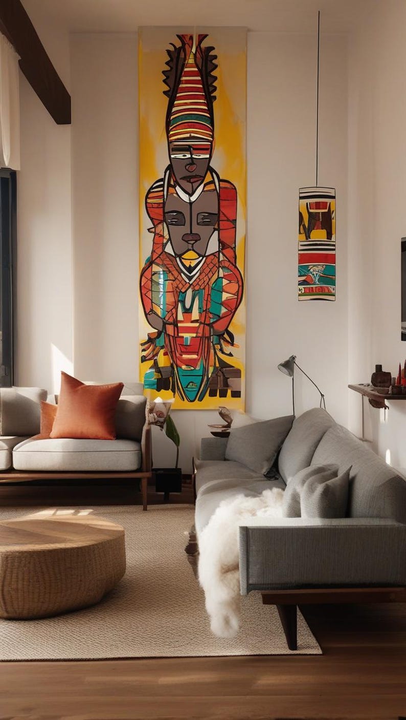 400 AI Prompt Interior Design Photos Inspired by African Art and ...