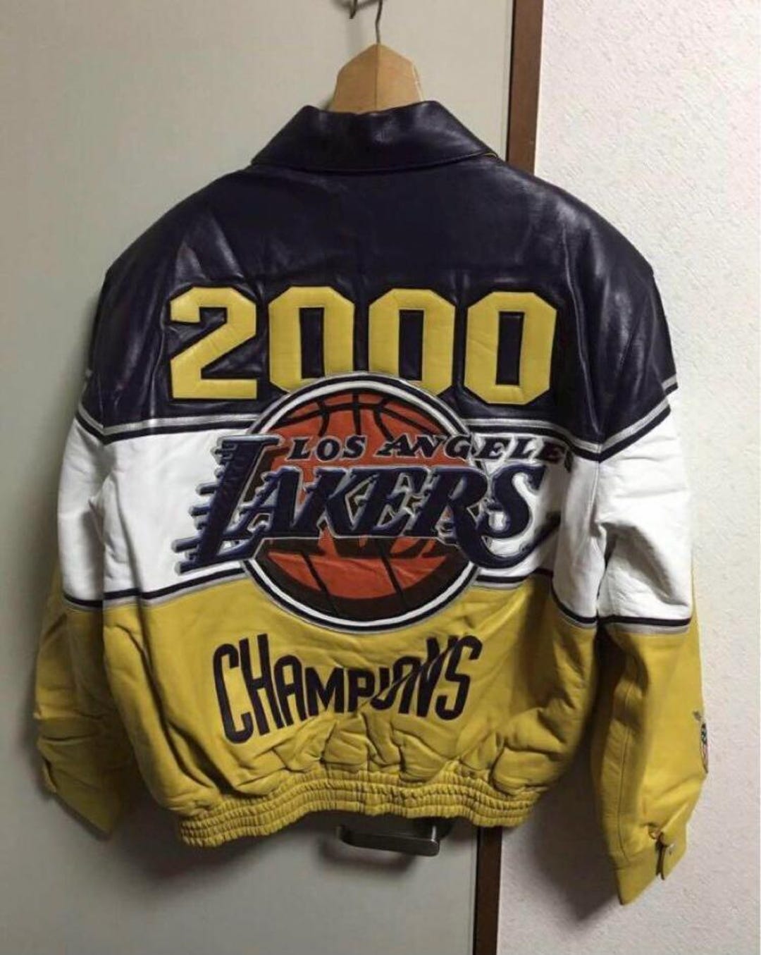 Jeff Hamilton NBA Lakers All Leatherjacket Jh Design Bulls Jordan Kobe ...