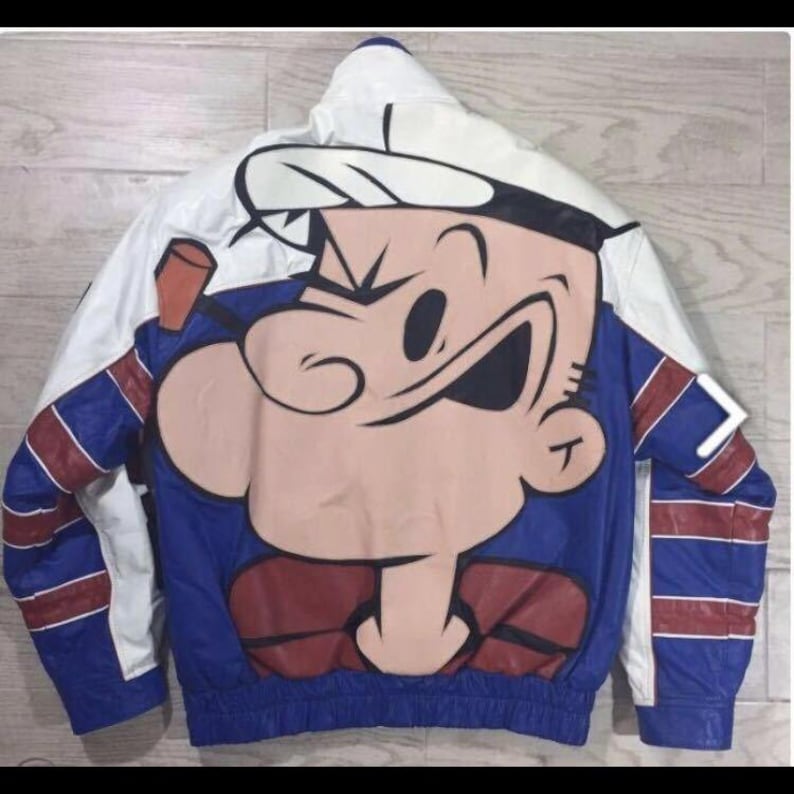 Maziar POPEYE Leather Jacket - Etsy
