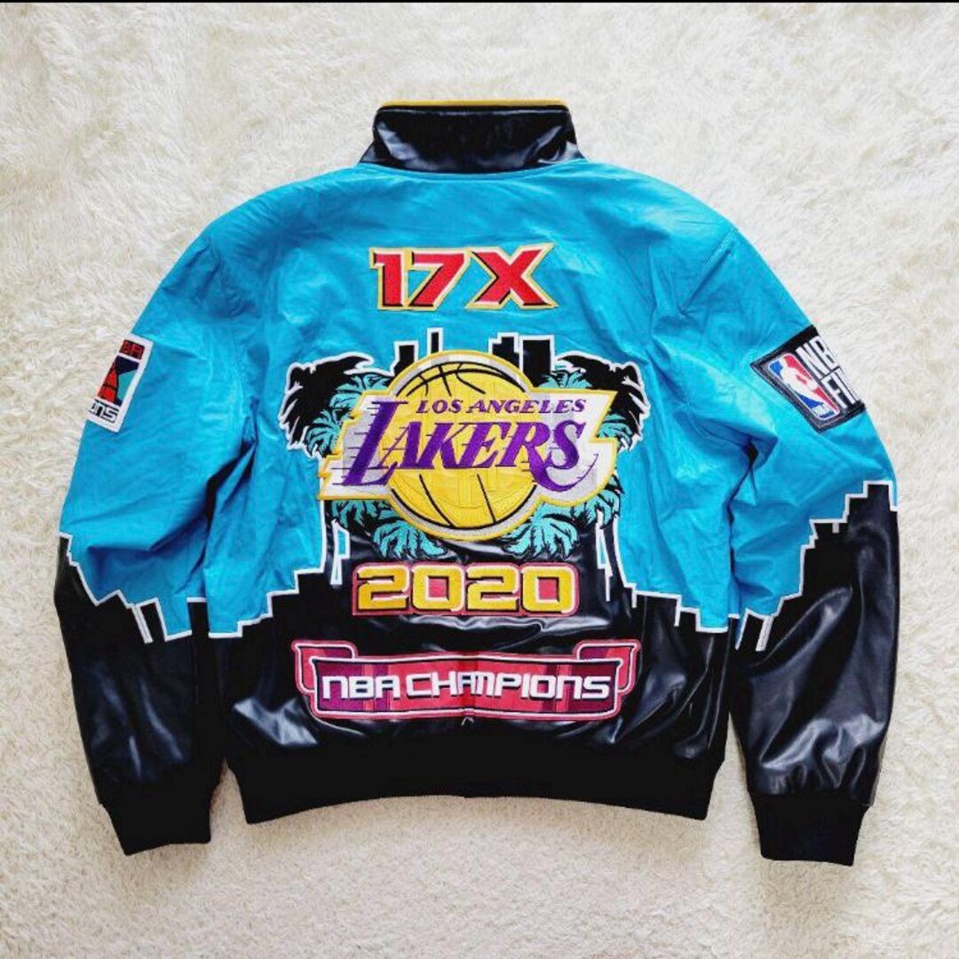 Jeff Hamilton Nba Los Angeles Lakers Jacket 2020 Jh Design Bulls Kobe ...