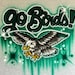 Airbrush T Shirt Custom Eagles Football Design - Etsy
